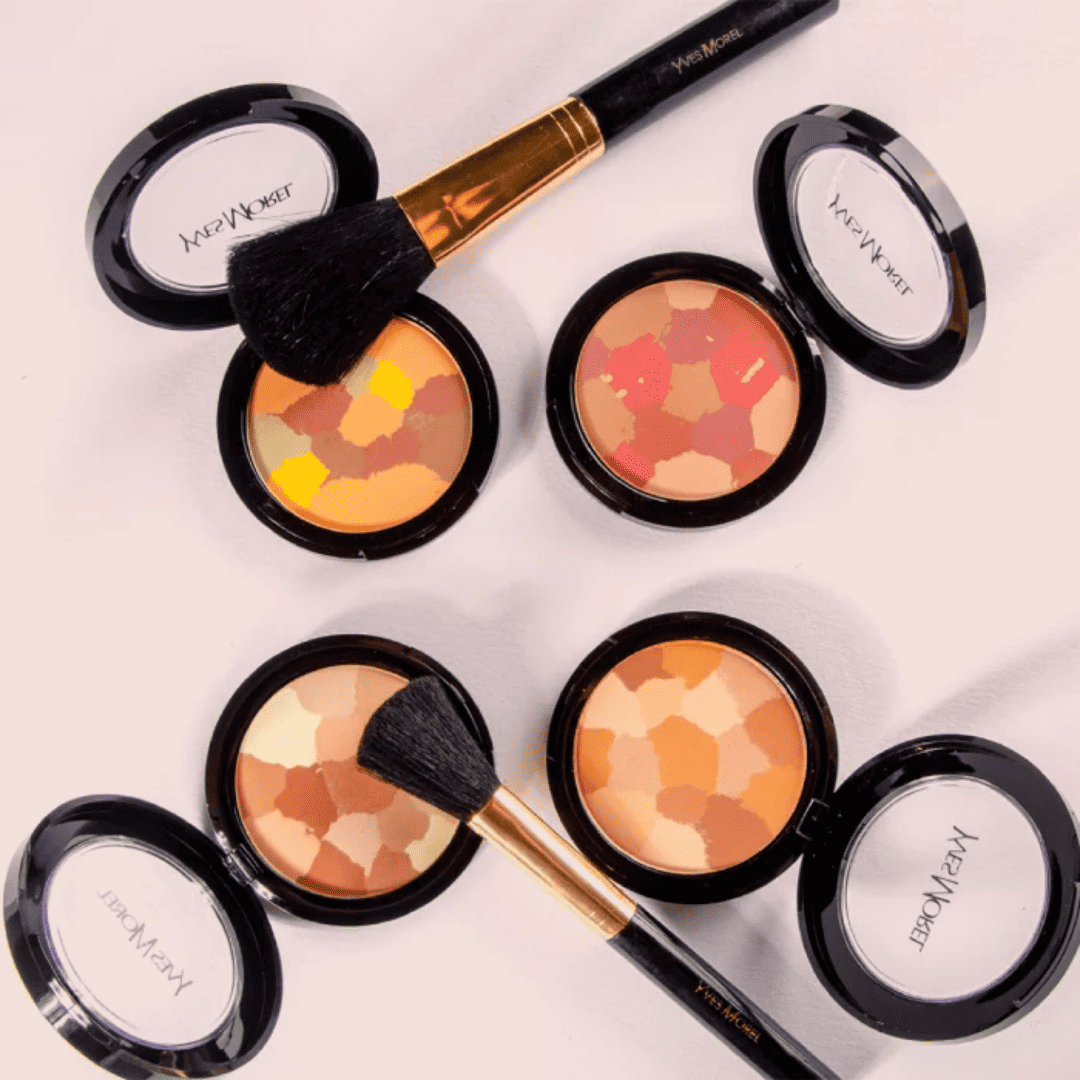 YVES MOREL Blush Mosaique: Dazzling Glow Cheeks - Ma7soom